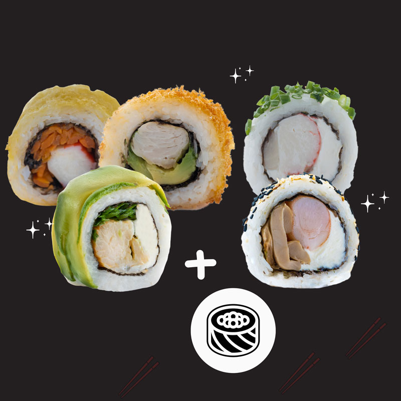 Promoción 60 Piezas - Nini Sushi